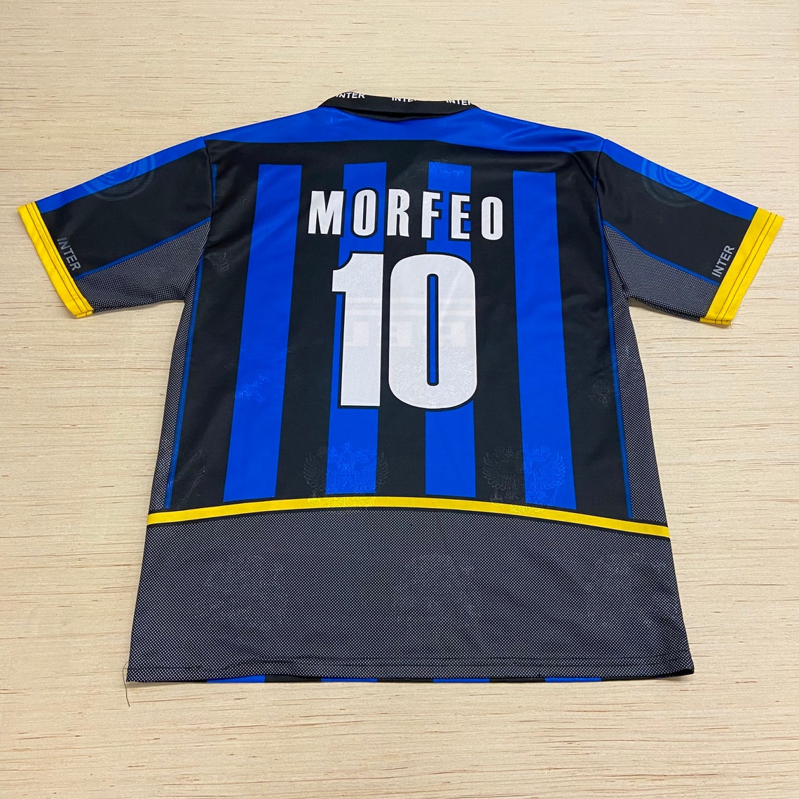 Vintage Inter Milan Home Football Morfeo Jersey Size XL - Etsy