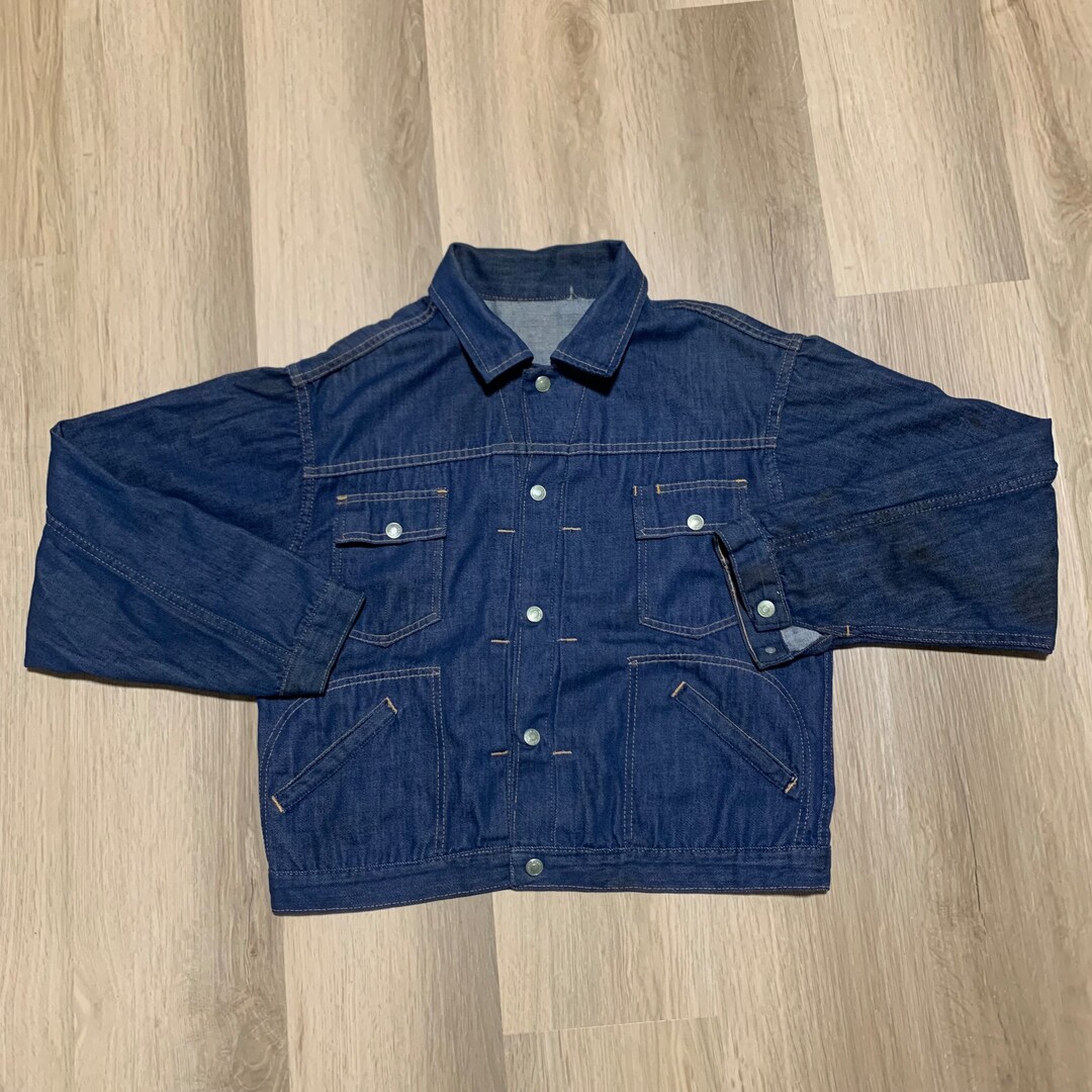 J.C. Penny Ranch Craft Vintage Denim Jacket - Etsy