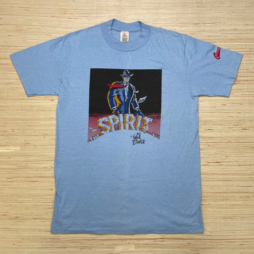 Vintage the Spirit by Will Eisner Comic Book T-shirt 1980s Size M - Etsy UK