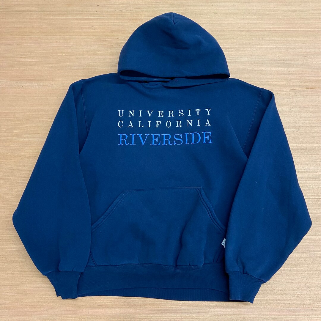 Vintage University of California Riverside Hooded Sweatshirt Size Small ...