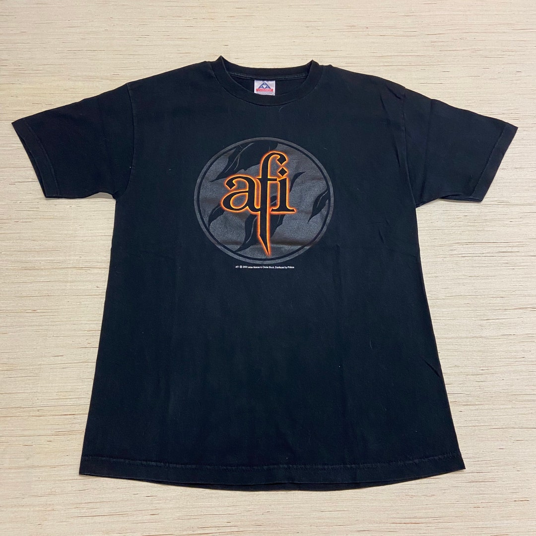 Vintage AFI Big Logo Band T-shirt Size L - Etsy