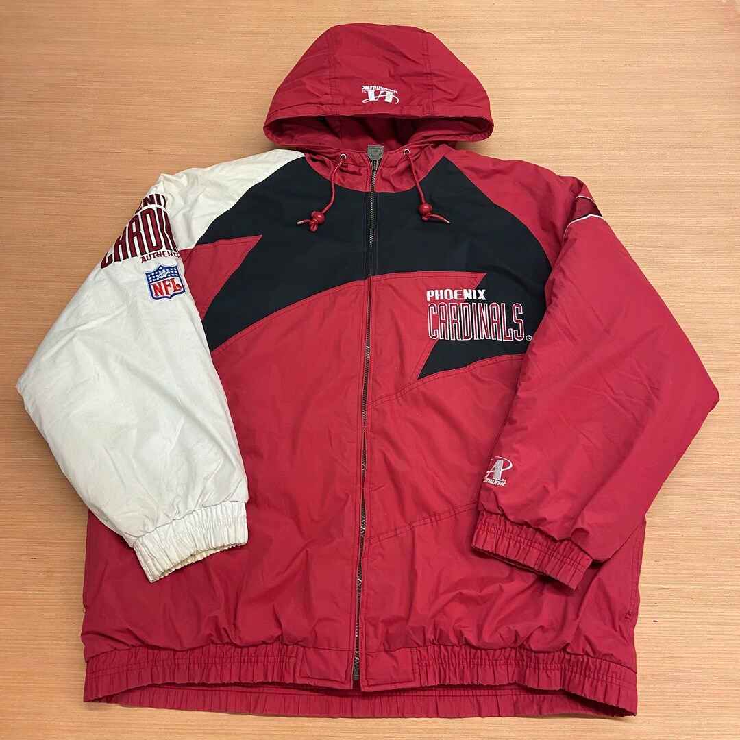 Vintage 90s Phoenix Cardinals Shark Tooth Proline Jacket Size XL - Etsy