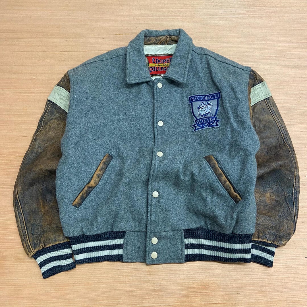 Vintage Georgetown Hoyas Varsity Jacket Size Small - Etsy