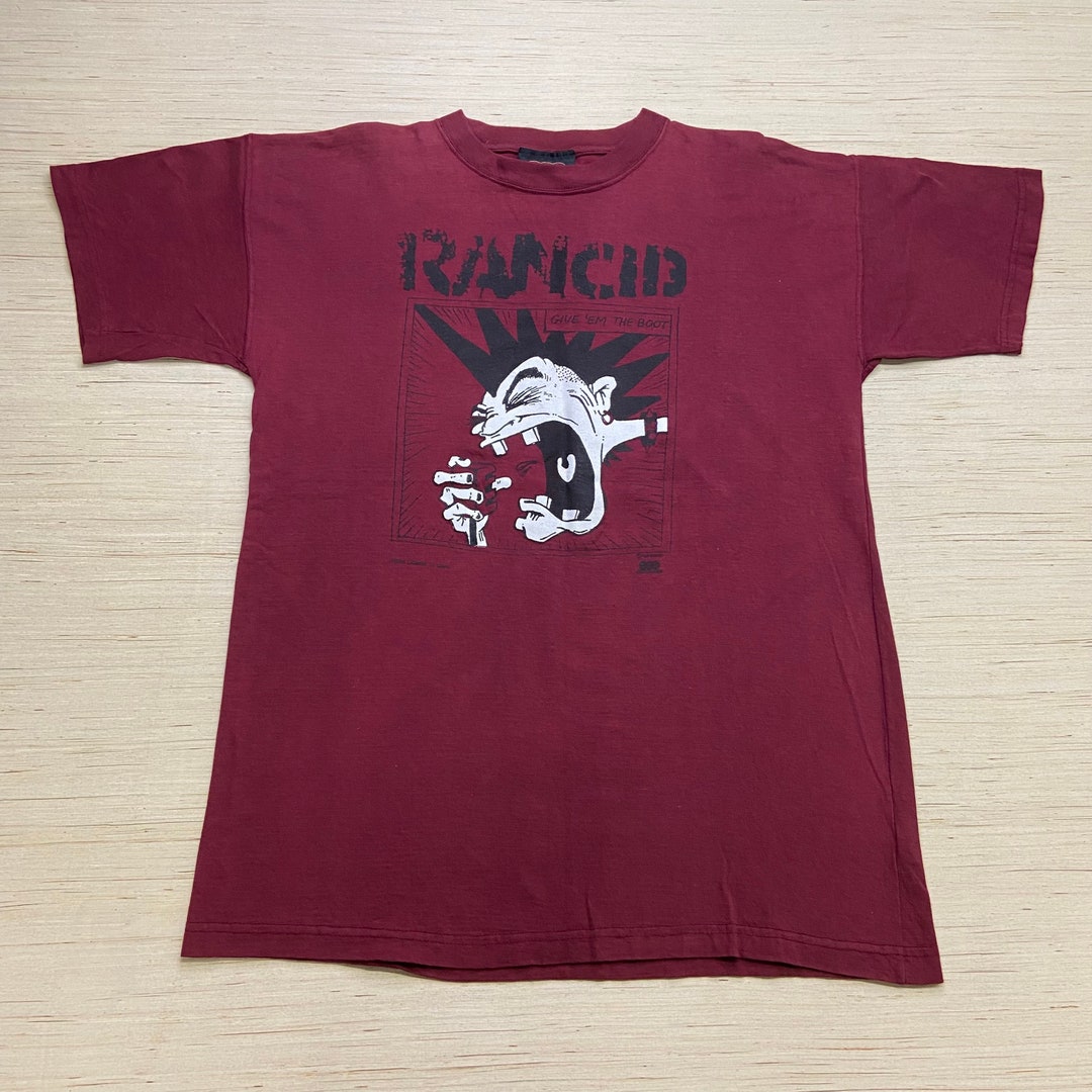 Vintage 1998 Rancid Double Sided T-shirt Size Large - Etsy