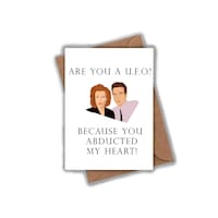 X-files Greeting Card - Etsy
