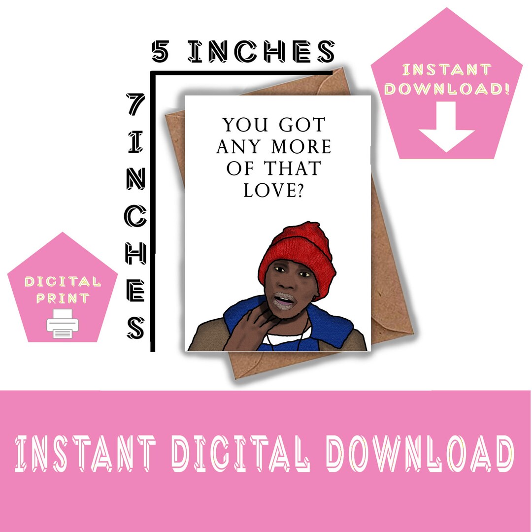 Tyrone Biggums Card - Etsy