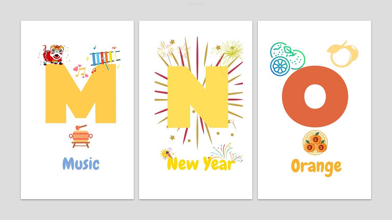 Hand Made Chinese New Year Alphabet Flash Cards - Digital Download With ...