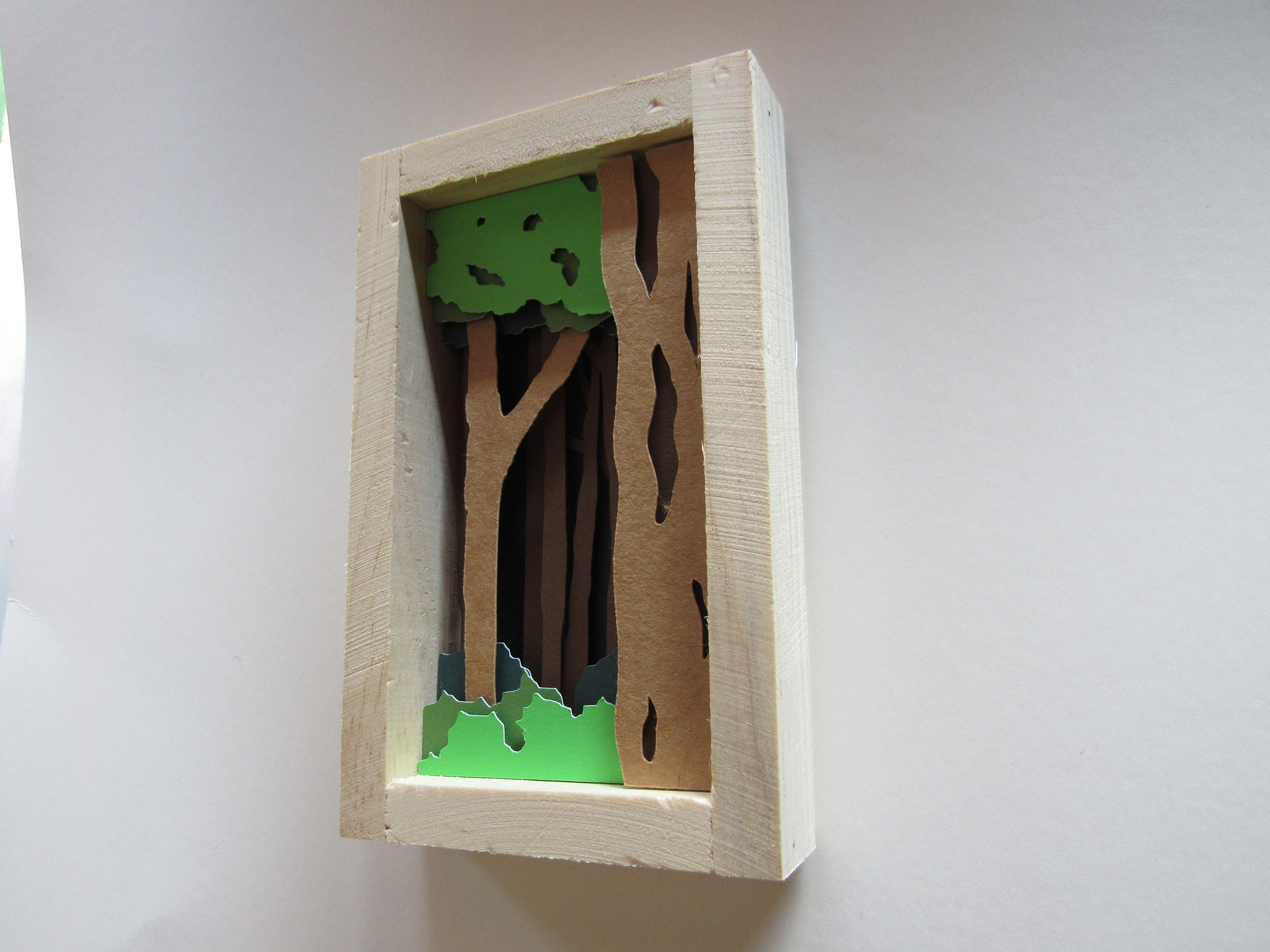 5x3 Forest Shadowbox SVG - Etsy