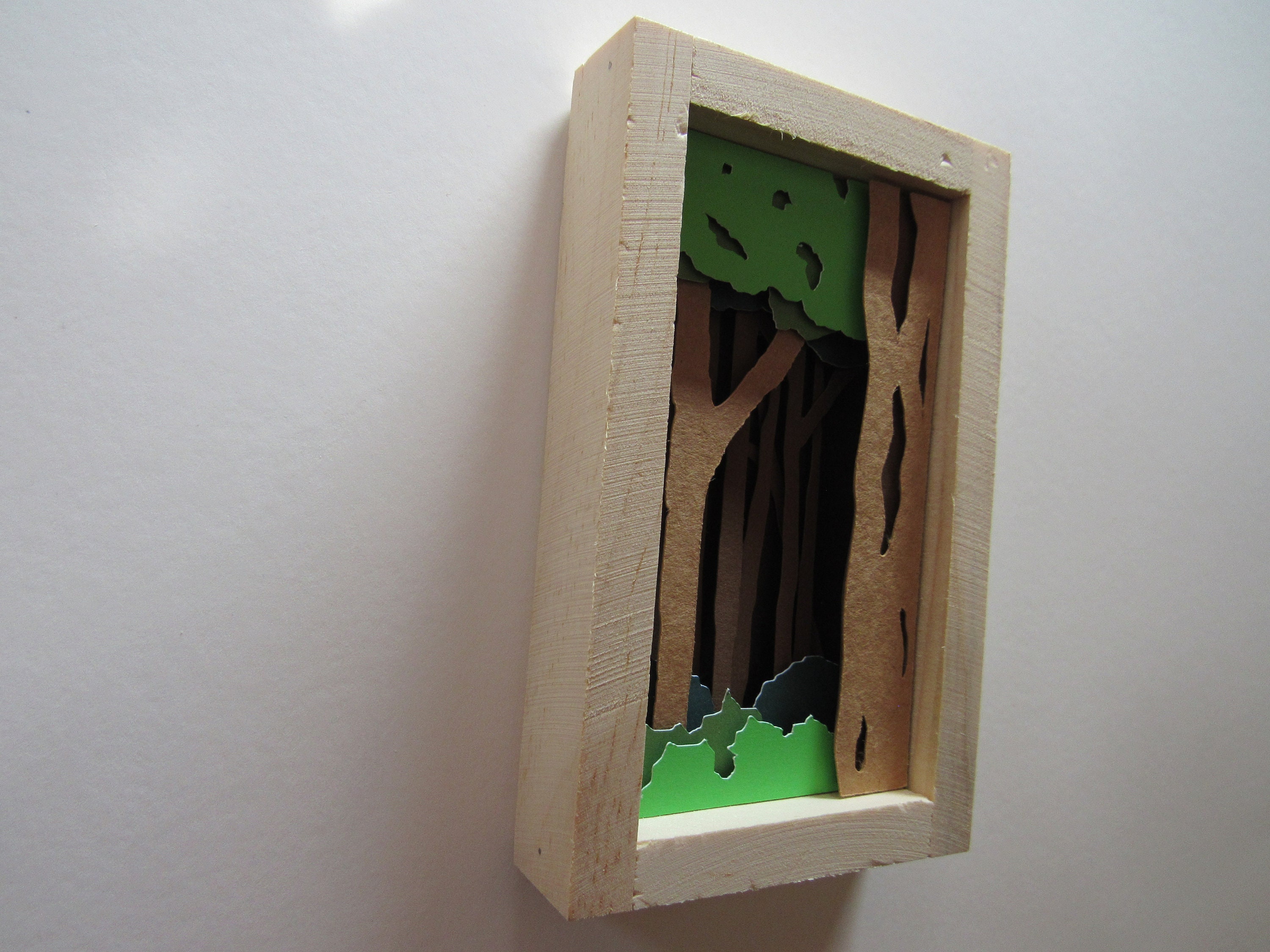 5x3 Forest Shadowbox SVG - Etsy