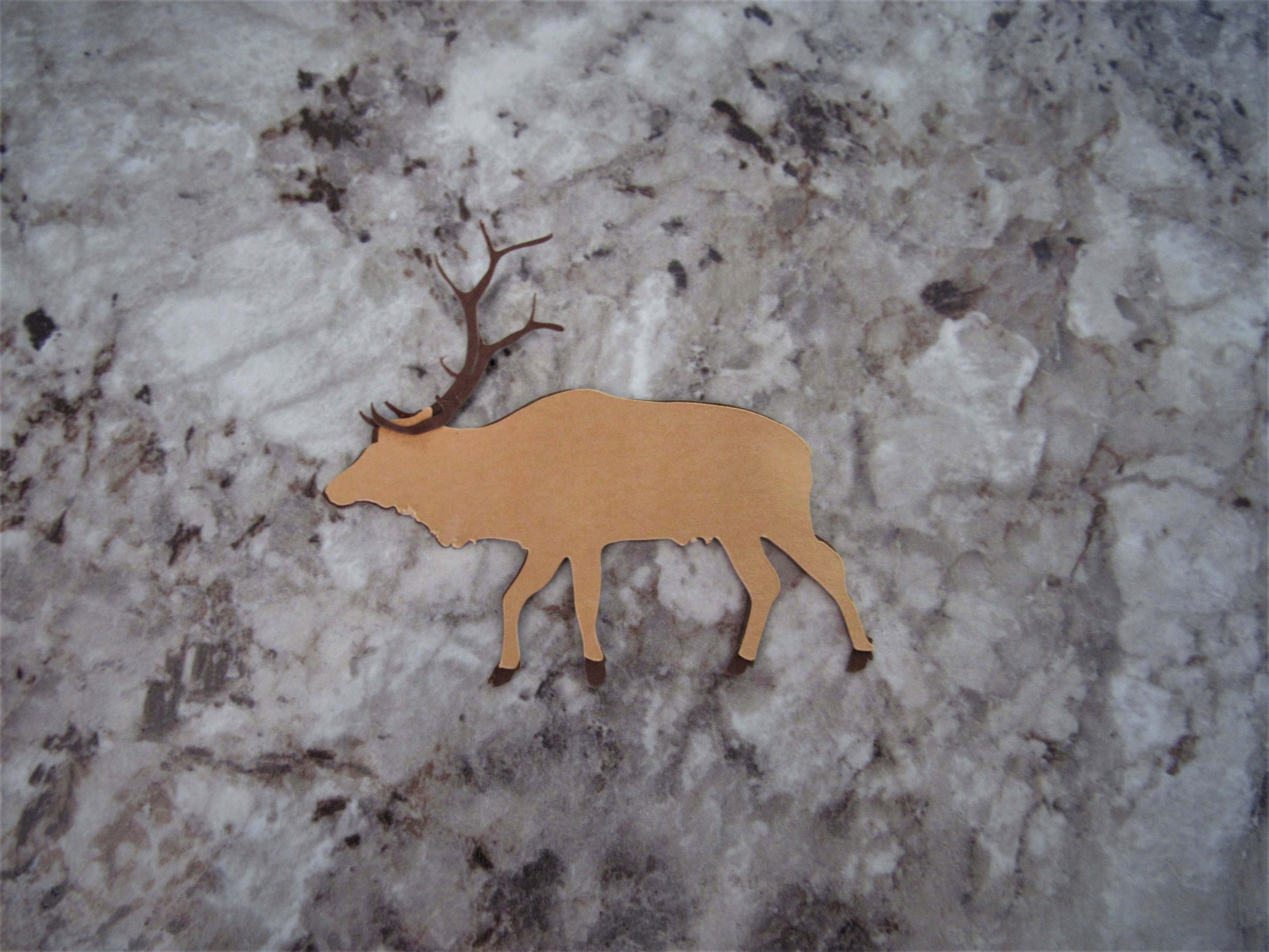 Elk Cut Out svg - Etsy
