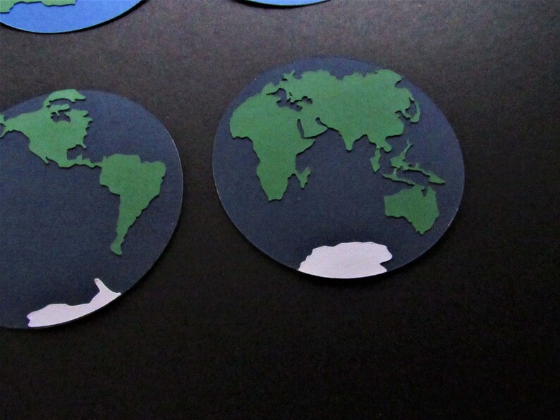 Earth Cutout - 2D and 2 Sided, Svg - Etsy