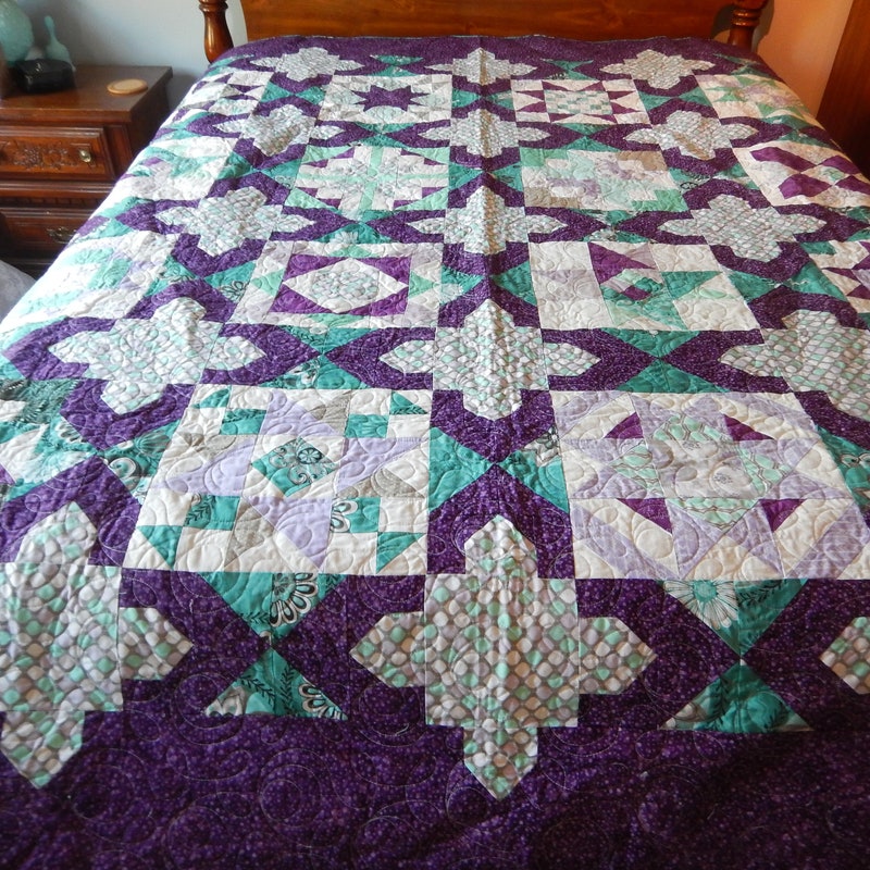 Queen Quilt - Etsy