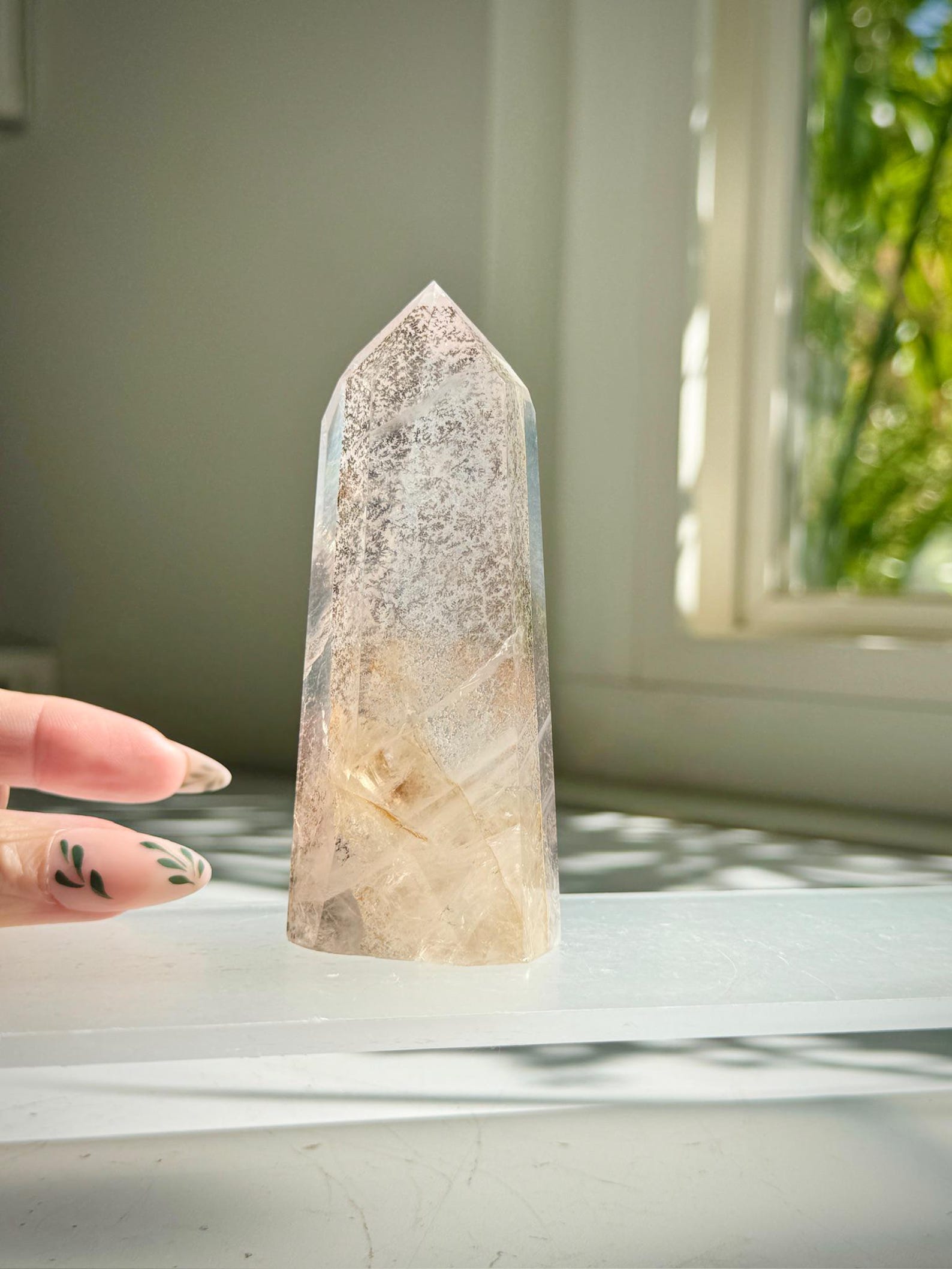 Highly Intricate Dendritic Crystal Tower Quartz Dendritic Tree Pattern ...