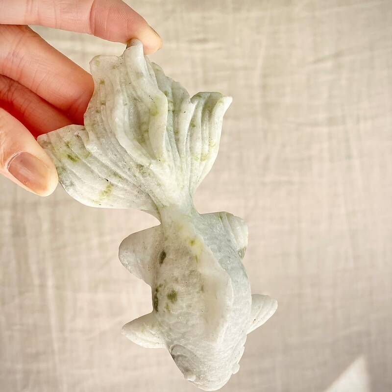 Jade Goldfish - Etsy