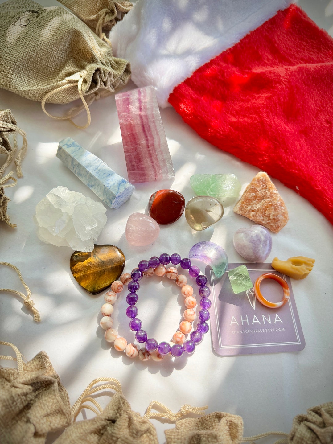 Crystal Advent Box 12 Days of Crystal Suprise Gift Boxes Carefully ...