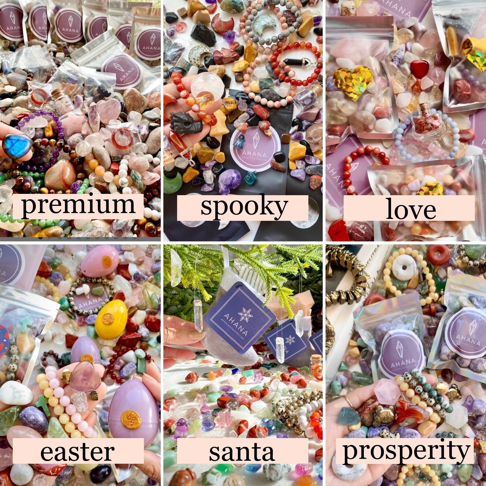 NEW Easter Egg Crystal Scoops Spring Themed Premium Surprise Crystal ...