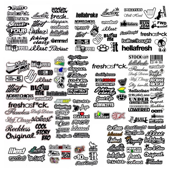 Rc Drift Stickers - Etsy