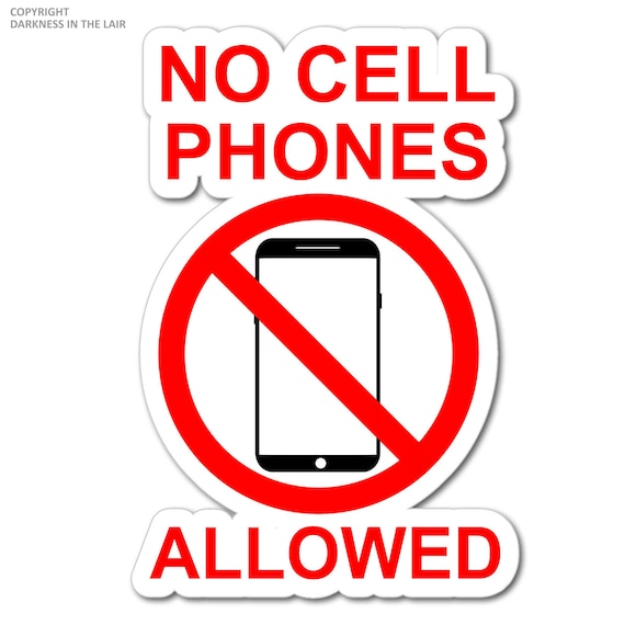 No Cell Phone Zone