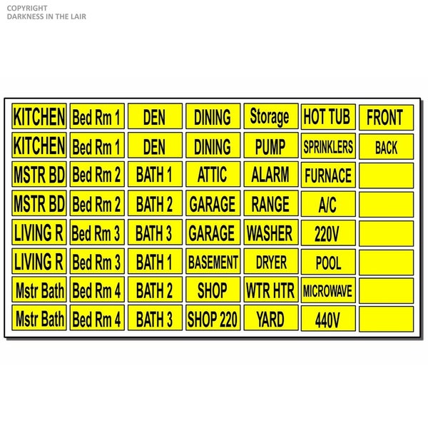 Circuit Breaker Decal - Etsy