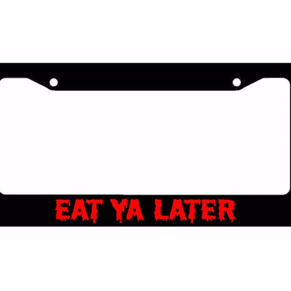 Zombie Licence Plate Frame - Etsy