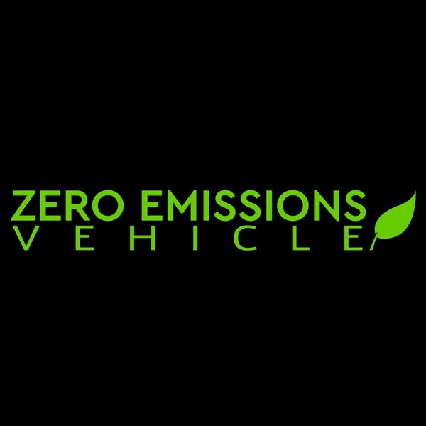 Electric Vehicle Decal - Etsy