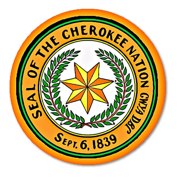 Seal of the Cherokee Nation - Etsy