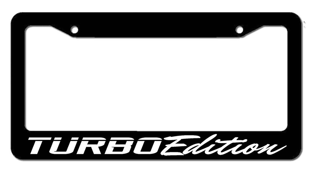 Turbo Edition Drag JDM Drift Tuner Race License Plate Frame - Etsy ...