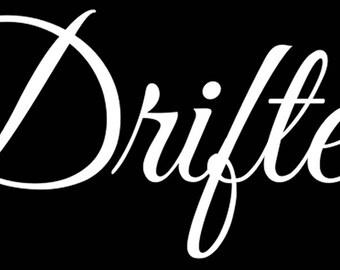 Drifter Decal - Etsy
