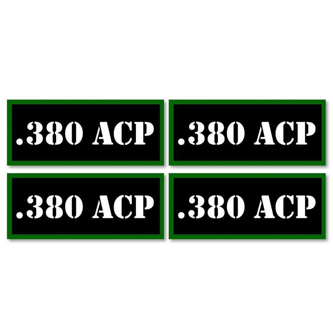 4 Pack Lot .380 ACP Ammo Can Labels for Ammunition Case - Etsy