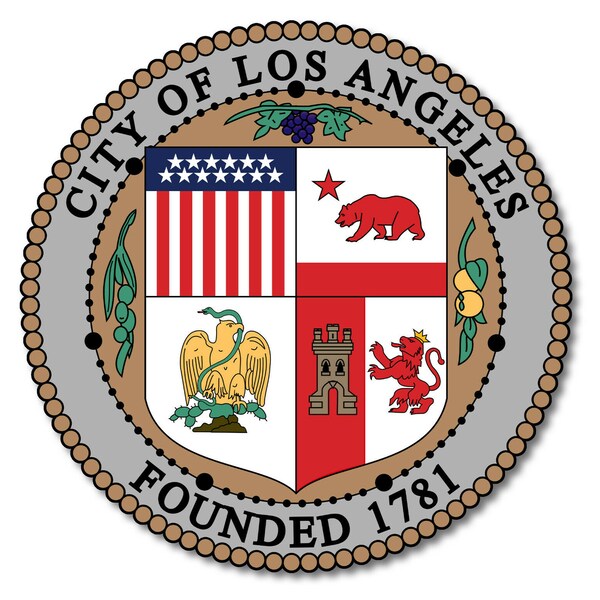 Los Angeles Sticker - Etsy