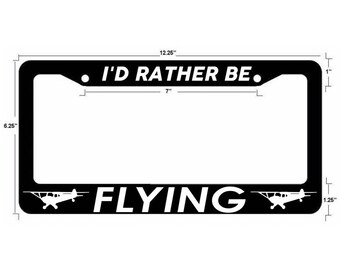License Plate Airplane - Etsy