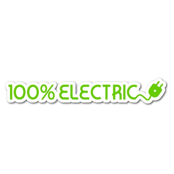Electric Vehicle Window Sticker - Etsy