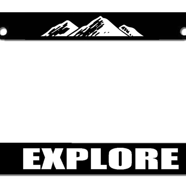 Hiker License Plate - Etsy