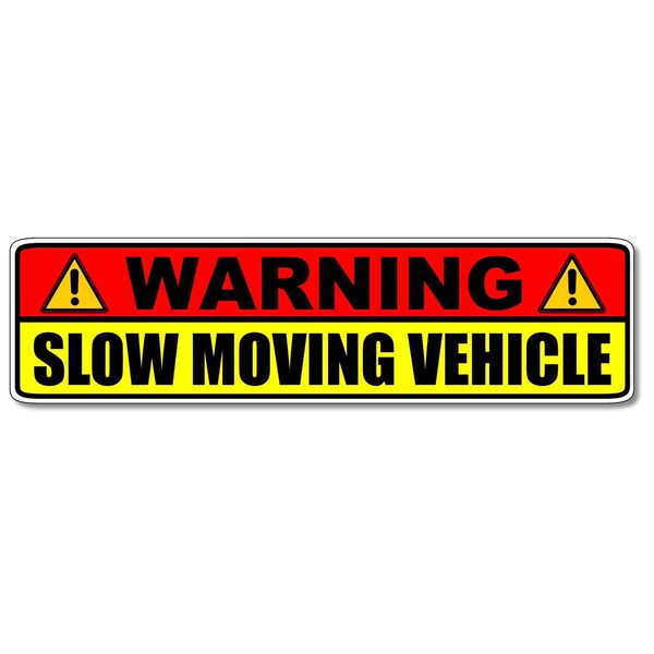 Slow Moving Vehicle Decal - Etsy
