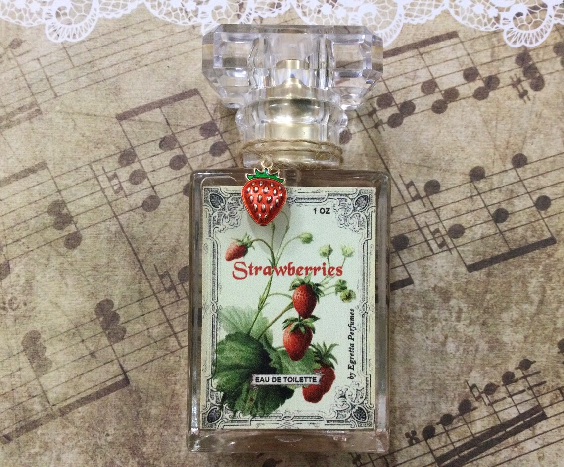 Strawberry Perfume Spray Eau De Toilette Water Toilet Fruit - Etsy