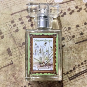 Snowdrops Eau De Toilette: Green Floral Spring Perfume - Etsy