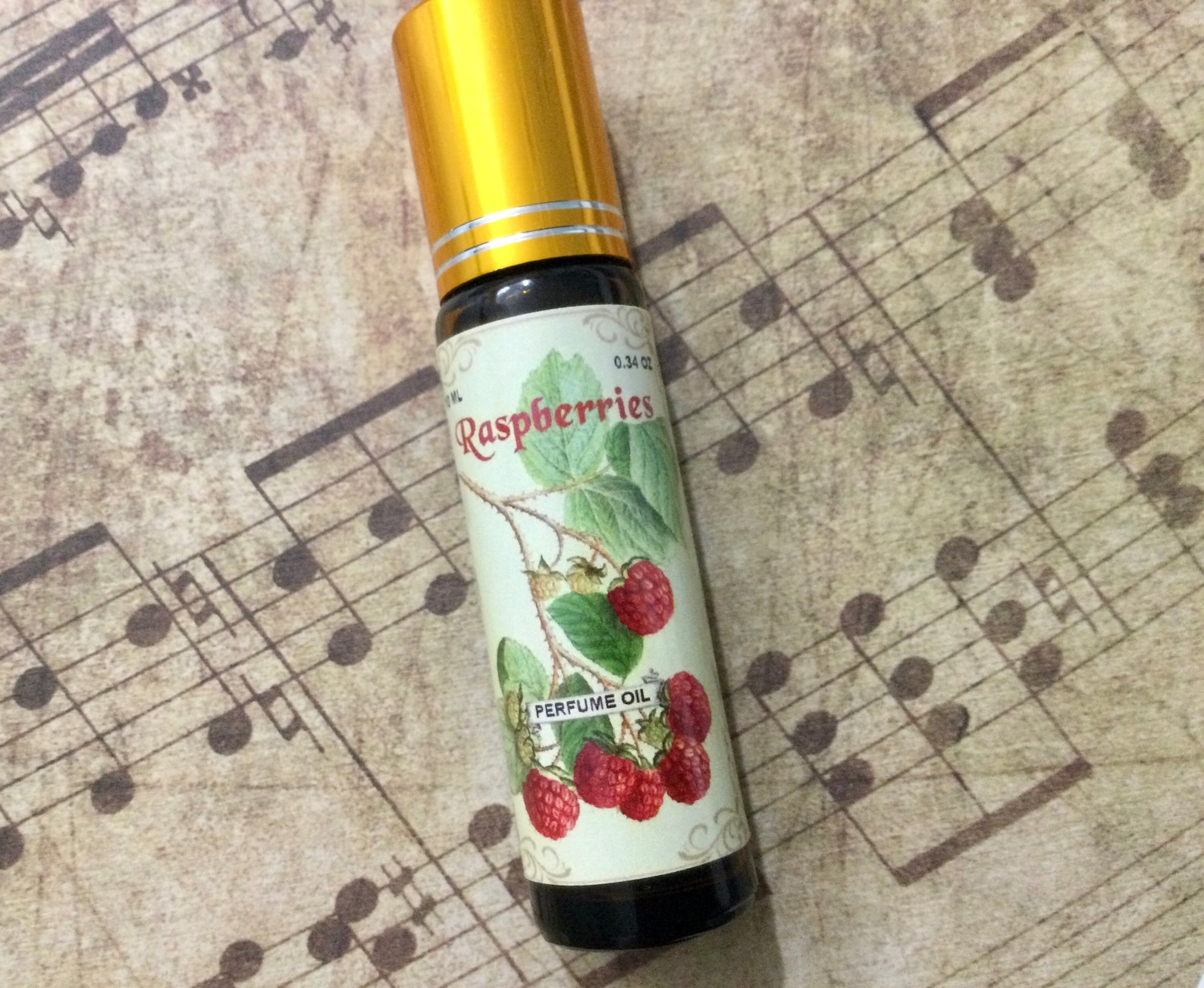 Raspberries Perfume Oil Roll on Fruit Red Berries Rose - Etsy