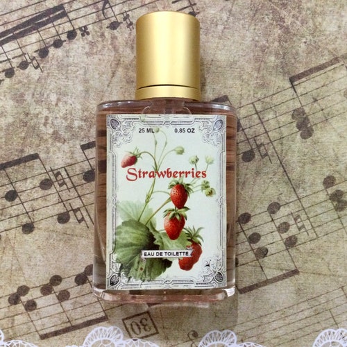 Strawberry Perfume Spray Eau De Toilette Water Toilet Fruit - Etsy