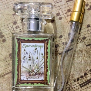 Snowdrops Perfume, Eau De Toilette, January Birth Flower, Green ...