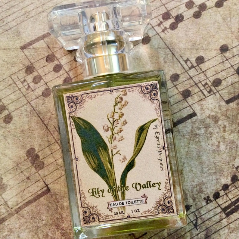 Lily of the Valley Perfume: Vintage Inspired Floral Scent, Handmade in ...