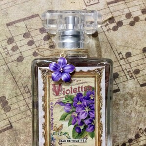 Vintage Violets Perfume Spray: French Floral Eau De Toilette - Etsy