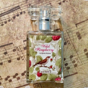 Wild Raspberry Botanical Perfume Spray: Fruity Herbaceous Eau De ...