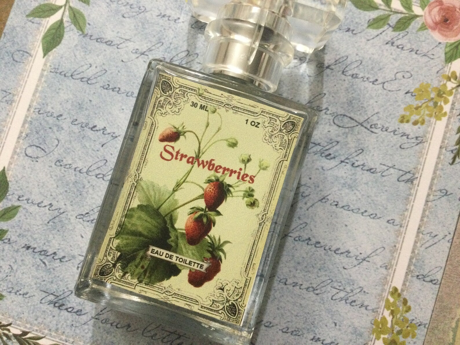 Strawberry Perfume Spray Eau De Toilette Water Toilet Fruit | Etsy