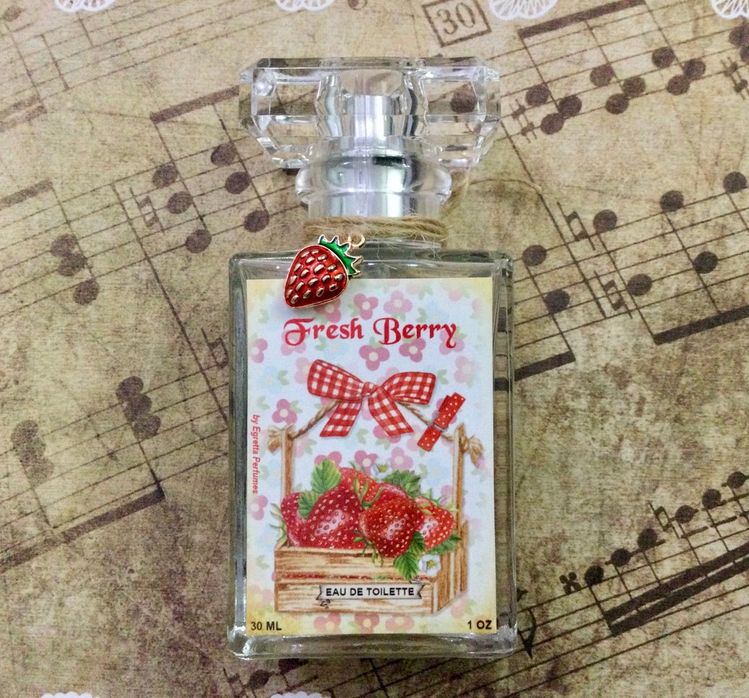 Fresh Berry Eau De Toilette, Fruit Red Berries Strawberries, Gift for ...
