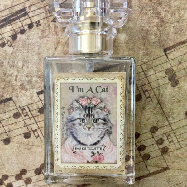 Cat Perfume Bottle - Etsy