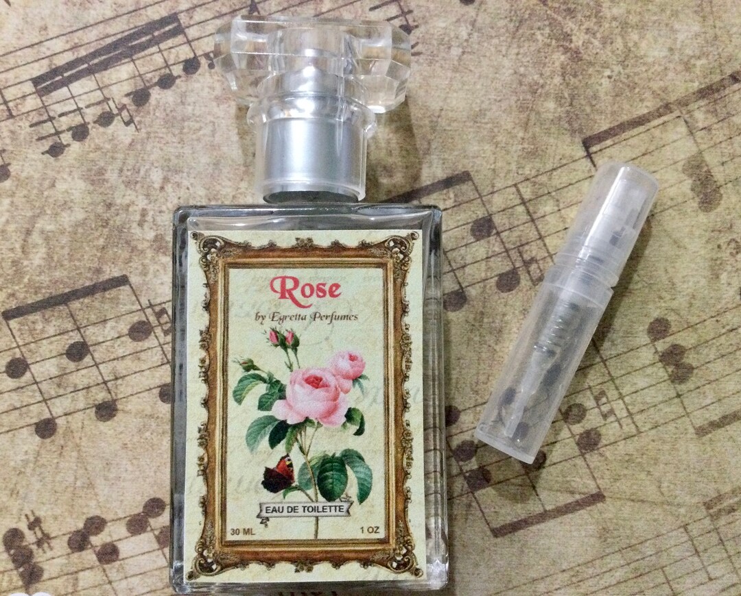 Pink Rose Perfume Spray 5 Ml Sample Mothers Day Birthday Flower ...