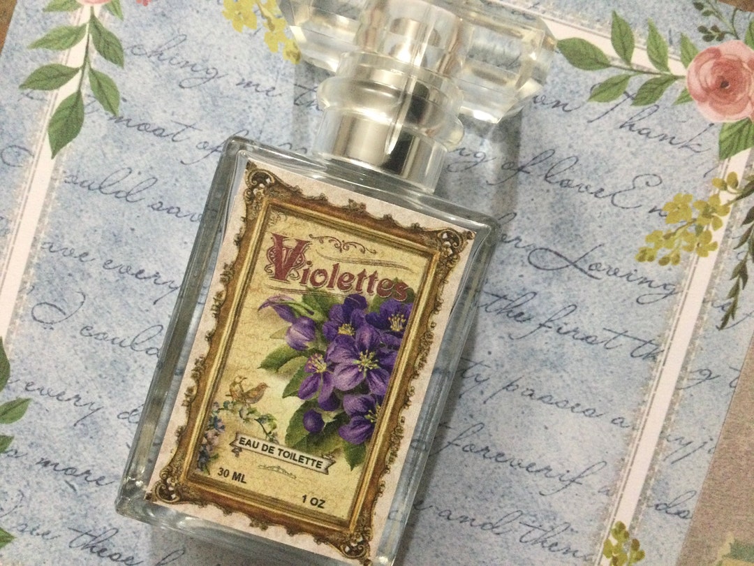 Violets Perfume Spray Sample Purple Sweet Flower Eau De Toilette ...