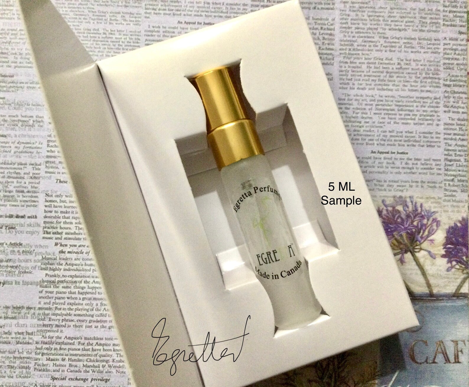 Lilac Perfume Spray 5 Ml Sample Spring Flower Fragrance Girls - Etsy Canada