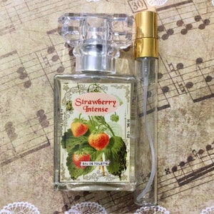Strawberry Intense Spray 5 Ml Sample Eau De Toilette Water Toilet Fruit ...