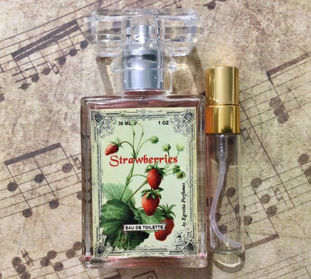 Strawberry Spray 5 or 10 Ml Sample Eau De Toilette Water Toilet Fruit ...